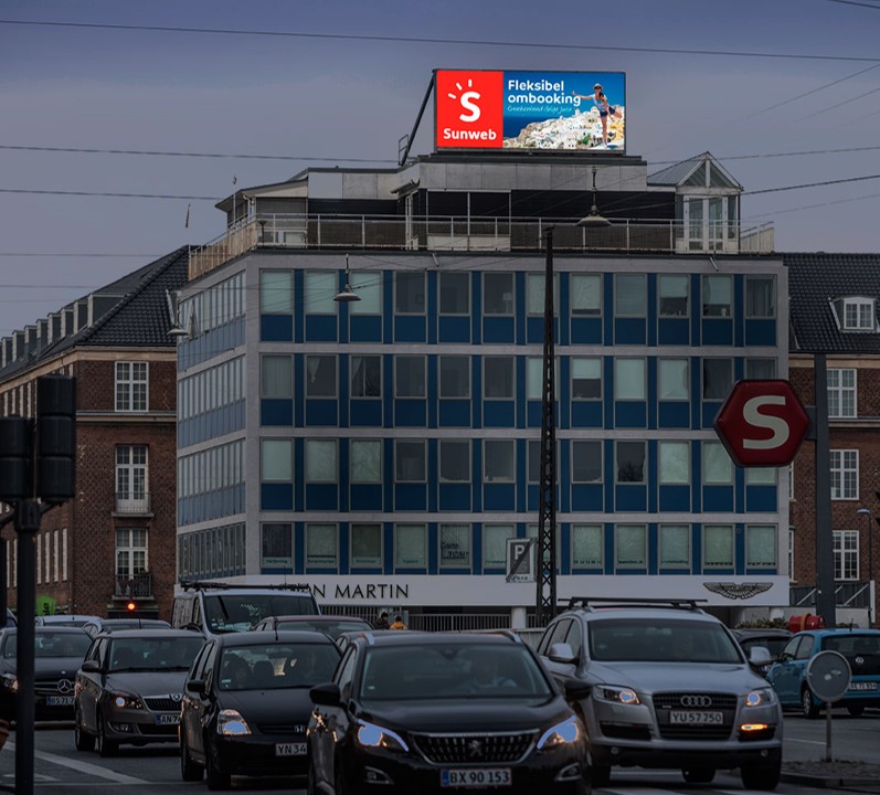 Megaboard Strandvejen - Citrusmedia