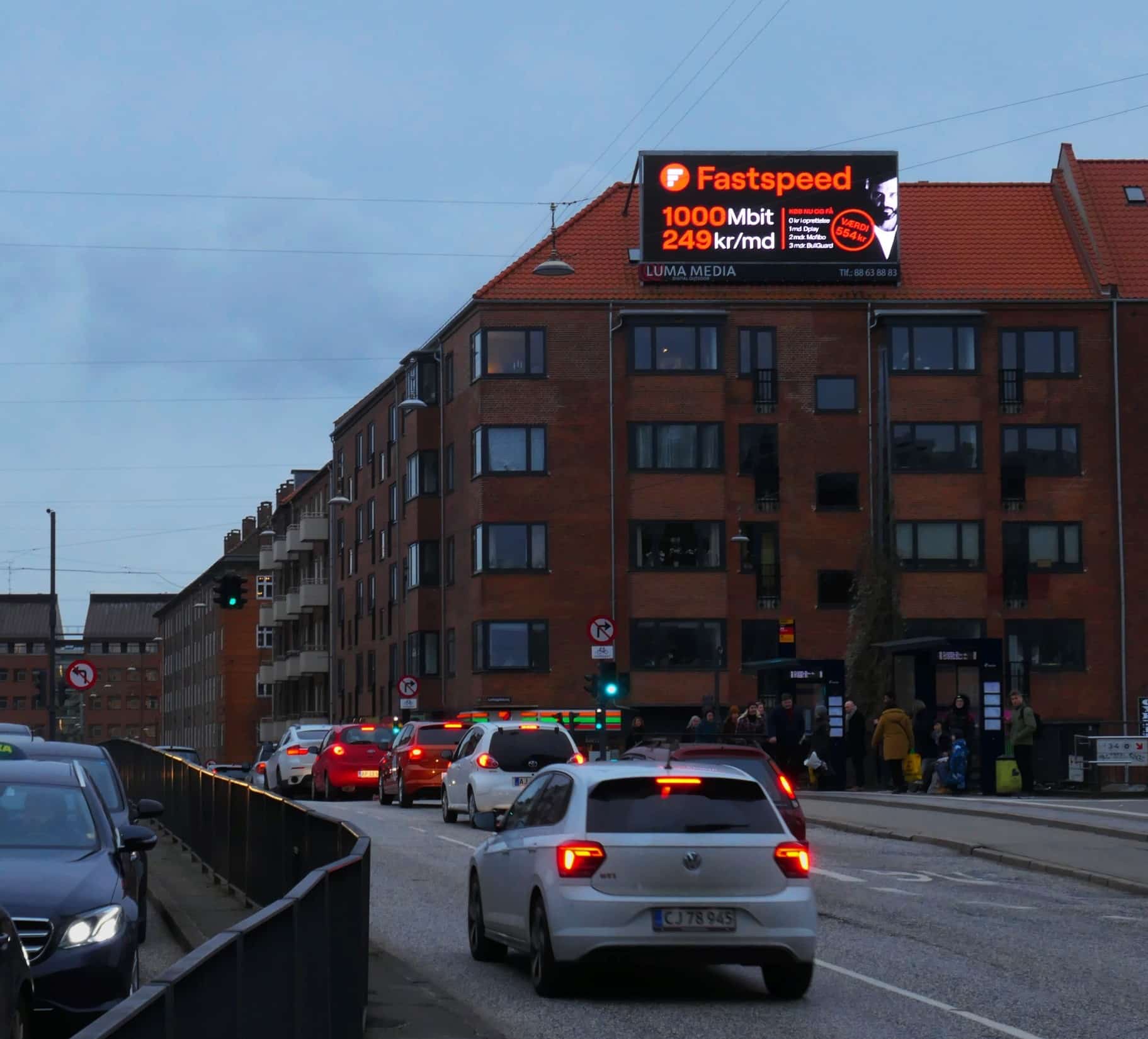 Megaboard Valby st. - Citrusmedia