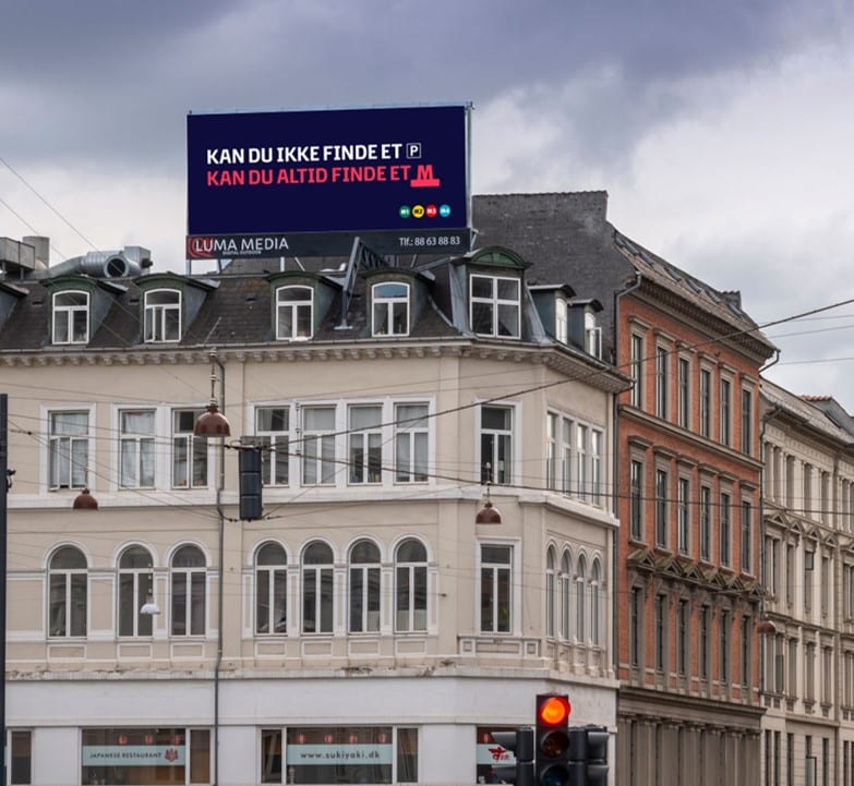 Megaboard Vesterbrogade - Citrusmedia